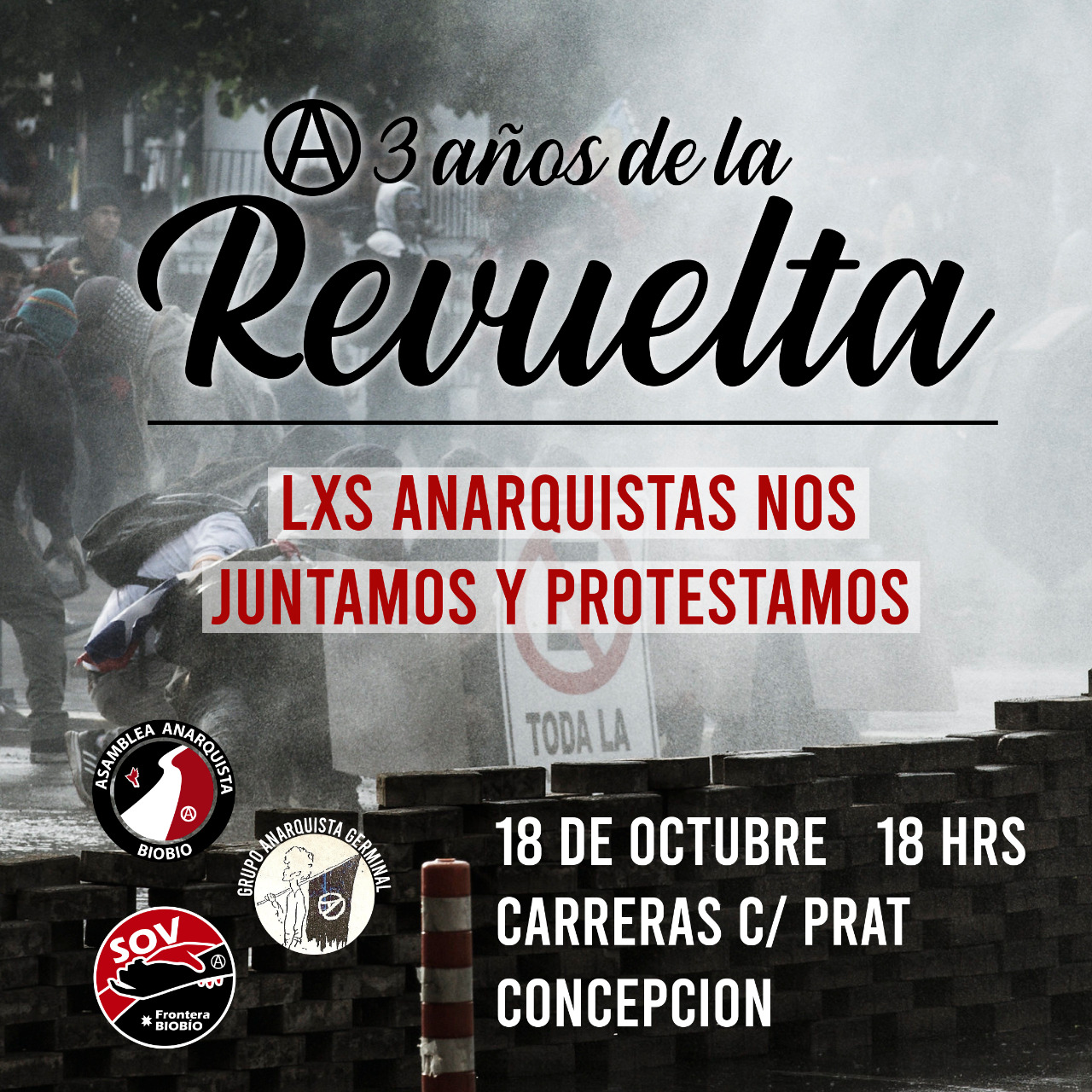 CHILE : A 3 anõs de la revuelta … – ACAT-AIT (Asociación Continental ...